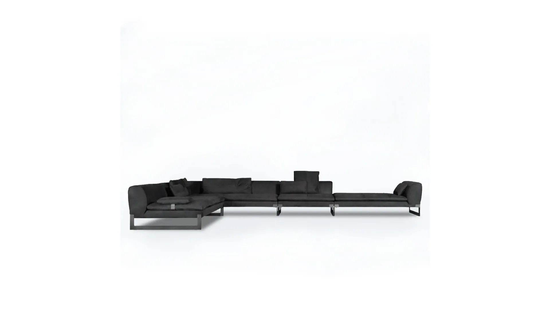 Baxter Viktor leather sofa